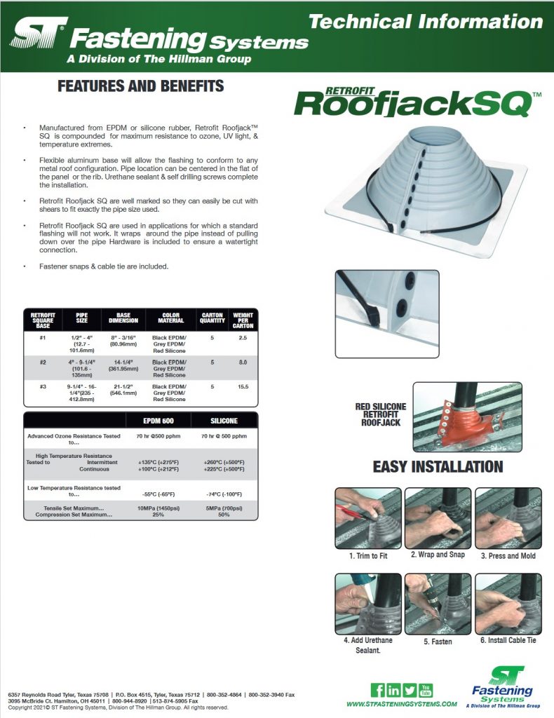 Retrofit (Split) Boot – Mid Maine Metal